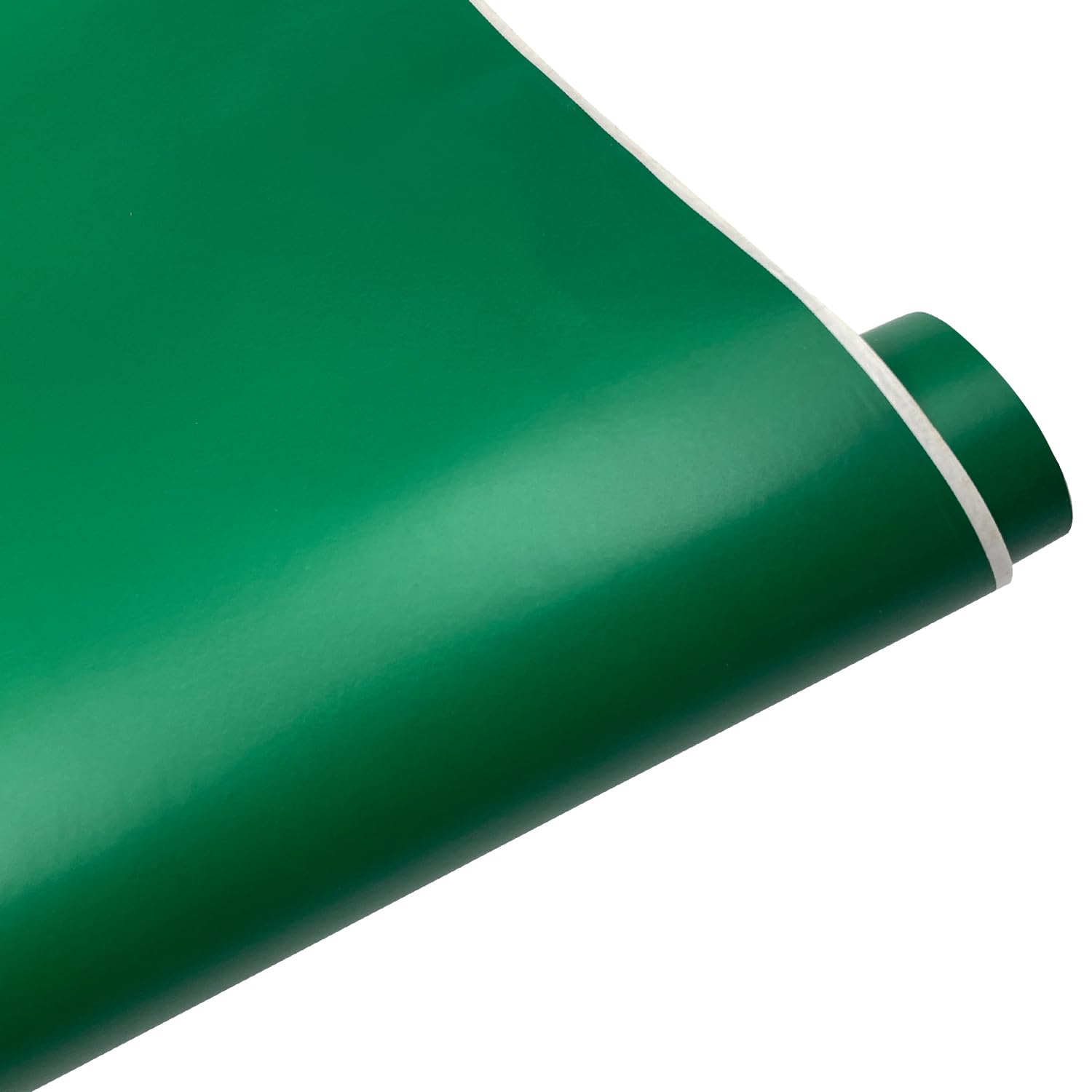 Yifely Solid Color Green Furniture Paper Peel & Stick Shelf Liner Refurbish Old Dresser Drawers 17.7 Inch by 9.8 Feet