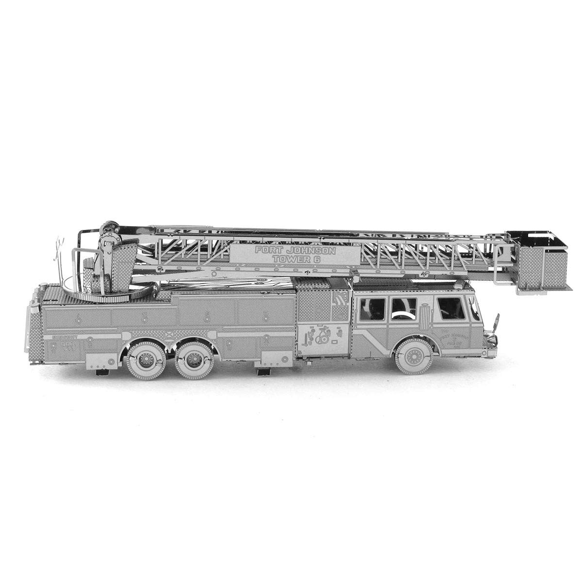 Metal Earth Fire Engine 3D Metal Model Kit Bundle with Tweezers Fascinations
