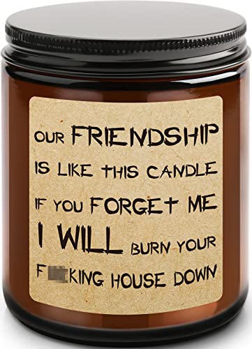 Gifts for Friends, Friendship Gifts for Graduates, Best Gifts for Her/Him, Funny Scented Candles for Men Women, Birthday Christmas Thanksgiving Presents
