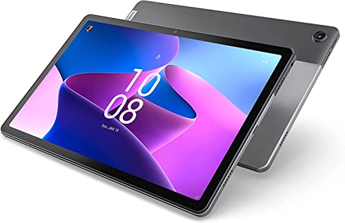 Lenovo Tab M10 Plus (3rd Gen) - 2022 - Long Battery Life - 10" FHD - Front & Rear 8MP Camera - 3GB Memory - 32GB Storage - Android 12 or Later