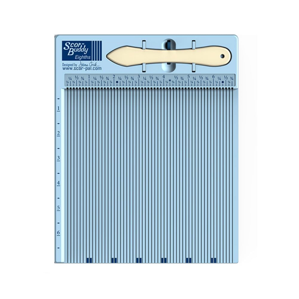 Scor-Pal Scor-Buddy Eighths Mini Scoring Board 9"x7.5" Imperial, Multi
