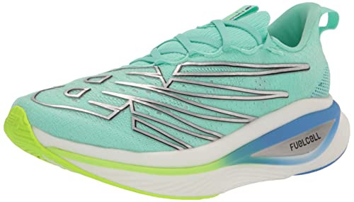 New Balance Men's FuelCell SuperComp Elite V3 Running Shoe, Bright Mint/Pixel Green, 10.5