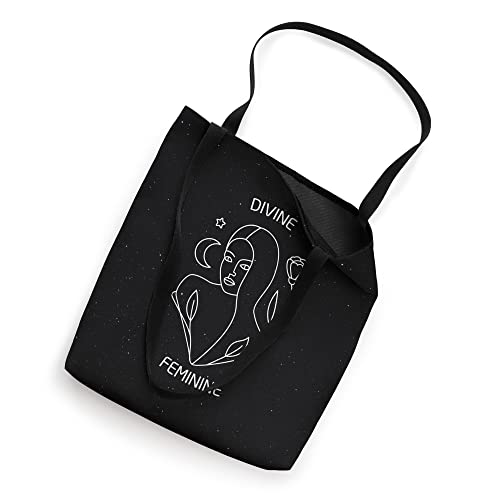 Divine Feminine Feminist Girls Power Empowered Woman Yoga Tote Bag