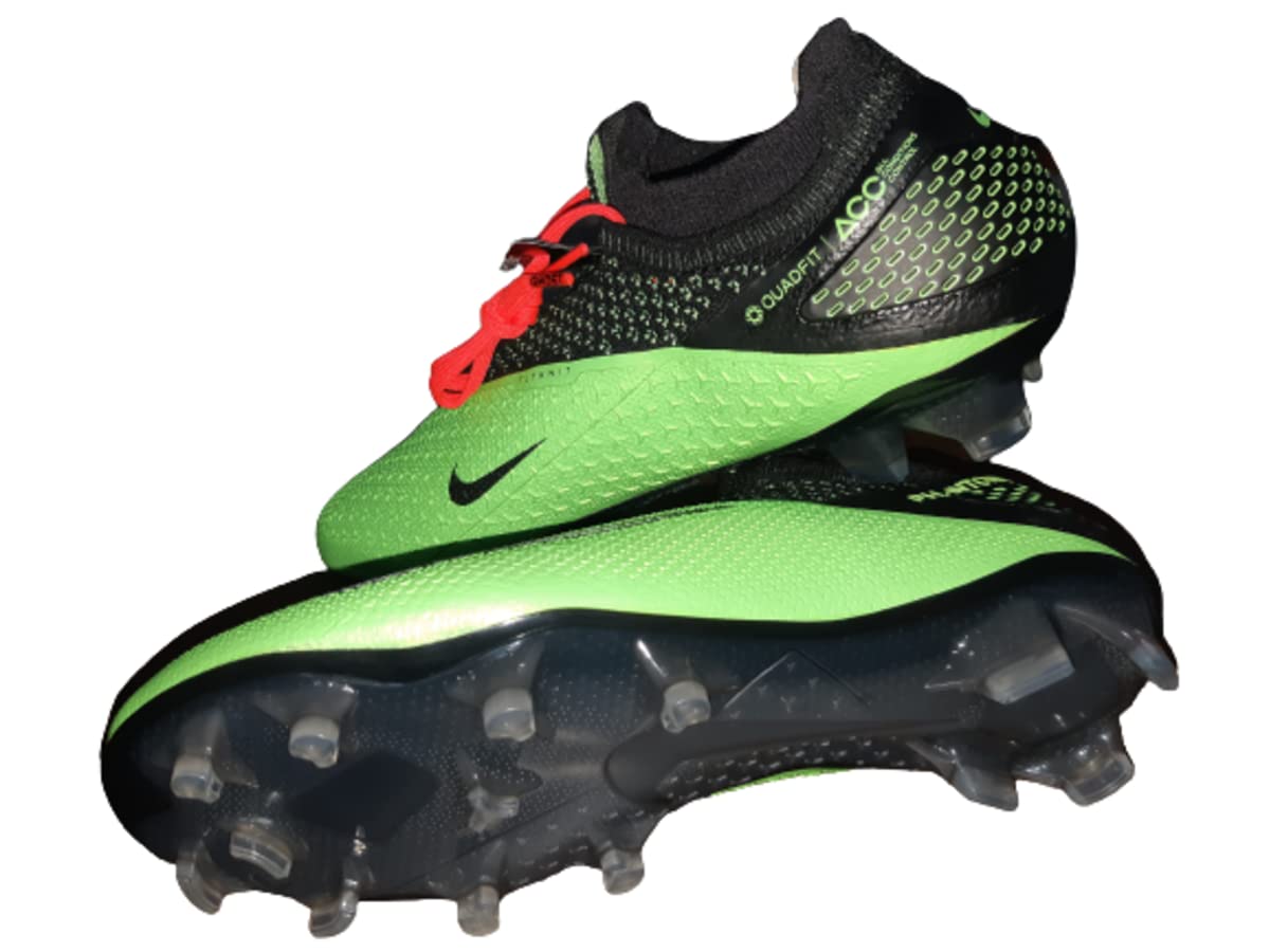 Nike Phantom VSN 2 Elite DF FG Mens Football Boots CD4161 Soccer Cleats (UK 11 US 12 EU 46, Black Metallic Platinum 036)