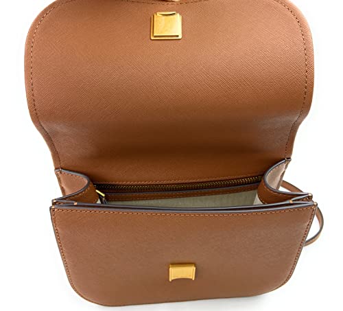 Tory Burch Emerson Flap Adjustable Shoulder Bag (Moose)