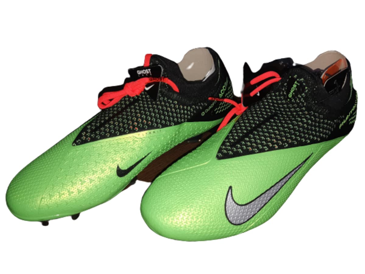 Nike Phantom VSN 2 Elite DF FG Mens Football Boots CD4161 Soccer Cleats (UK 11 US 12 EU 46, Black Metallic Platinum 036)