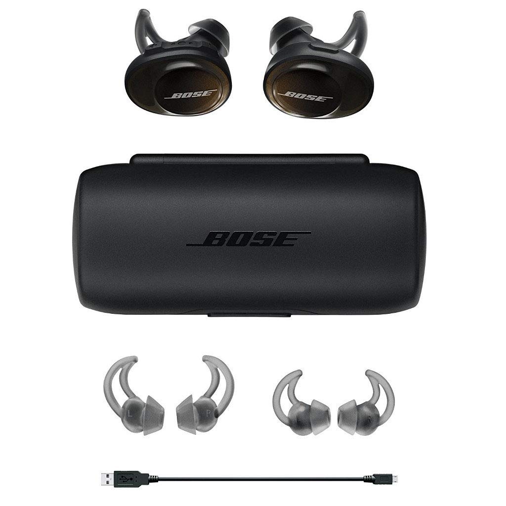 Bose SoundSport Free Wireless Sport Headphones - 774373-0010 Black (Renewed)