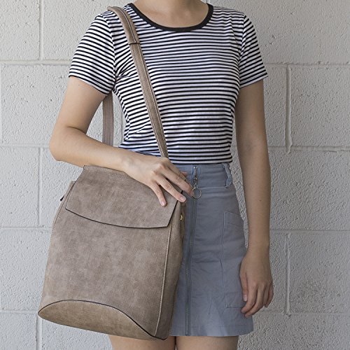 Fashion Convertible backpack Vegan Leather Travel Handbag Daily Shoulder Bag Multi Styles Colors (Red_Croco)