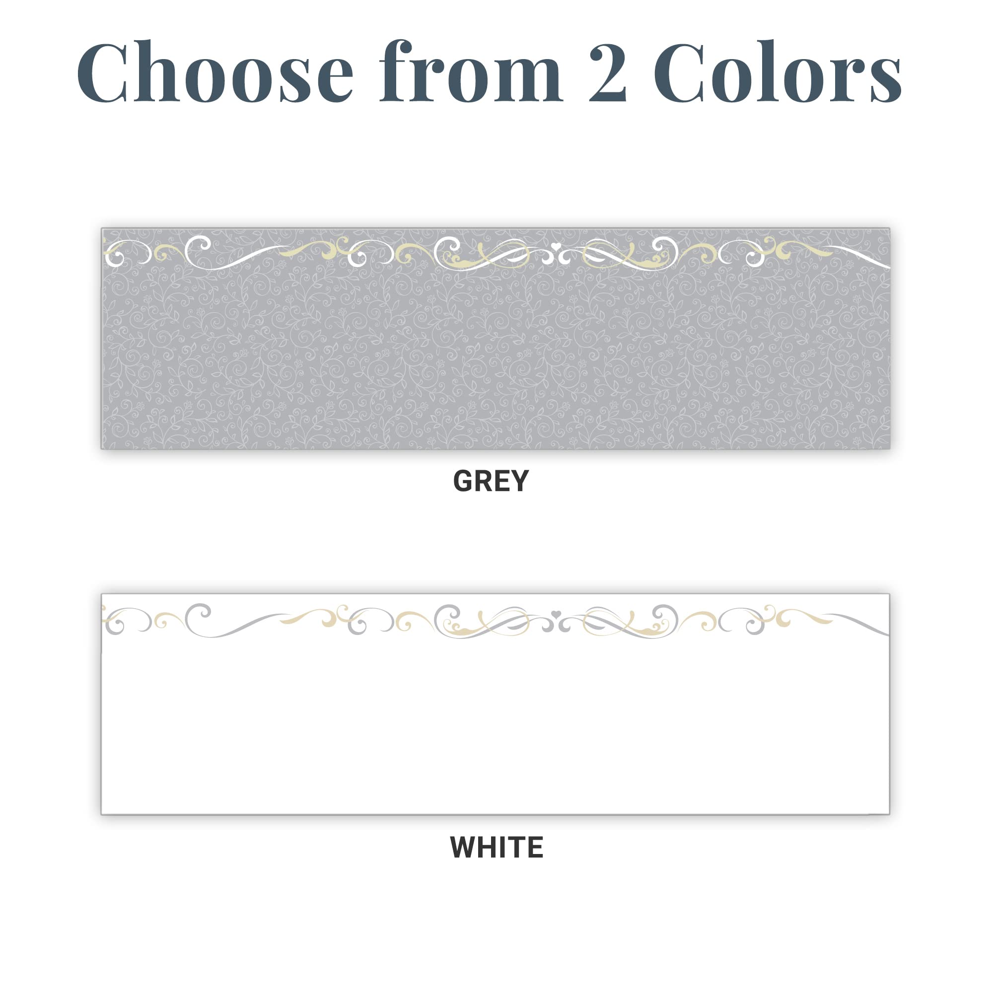 Let's Make Memories Personalized Celebration Photo Banner - White - 6ft Special Event Banner - For Any Occasion - Customize With Message and Photo