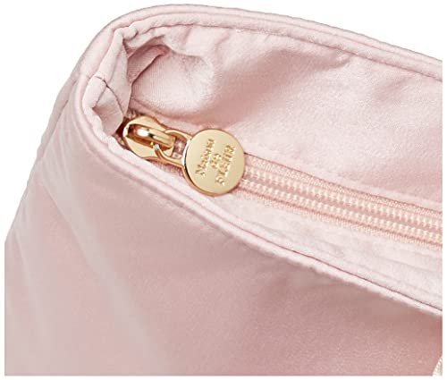 Maison de FLEUR(メゾン ド フルール) Cherry Blossom Motif Ruffled Hand Tote Petite Bag, Safety Pink