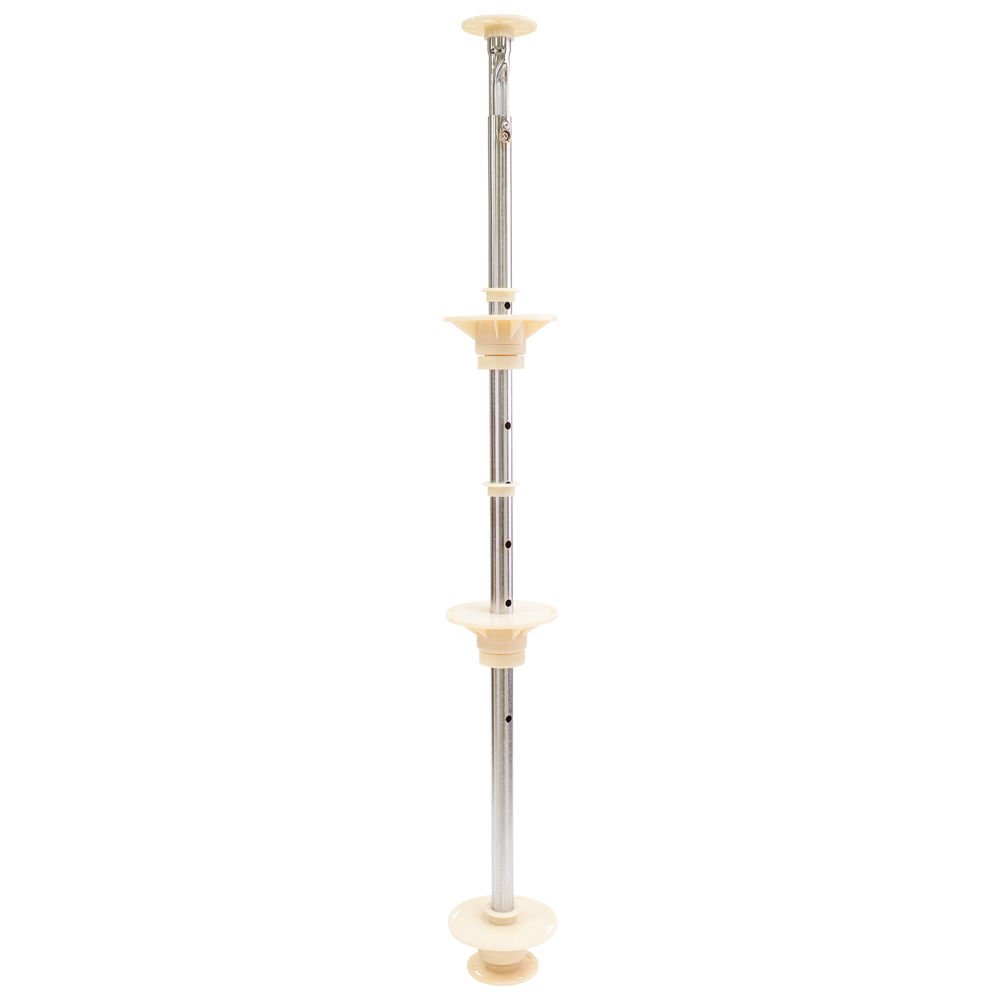 Hardware Resources LSP3 Lazy Susan Pole for 3 Round or Kidney Shelves