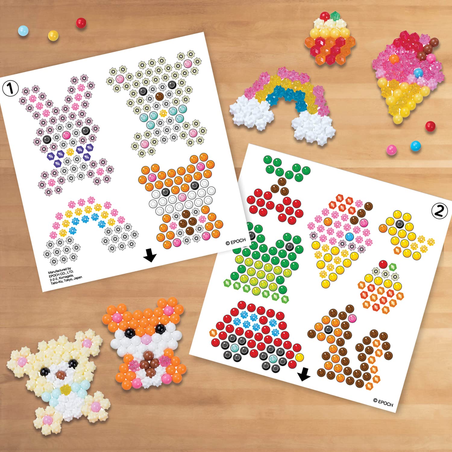 Aquabeads Beginners Carry Case, Complete Arts & Crafts Bead Kit for Children - Over 900 Beads