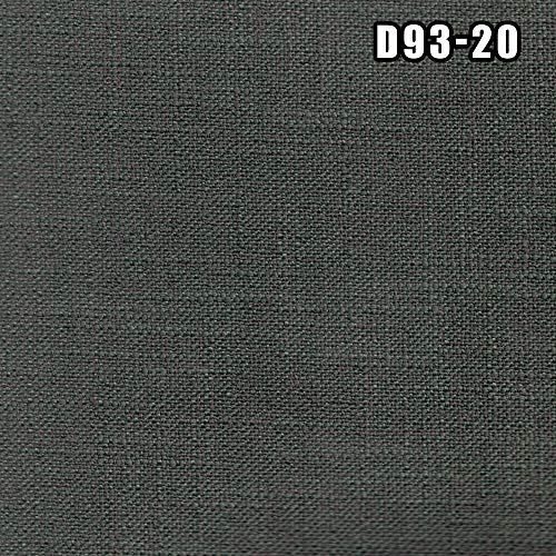 East West Furniture V697MZ650-9 9 Piece Kitchen Table Set Includes a Rectangle Dining Table with V-Legs and 8 Dark Gotham Grey Linen Fabric Parson Dining Chairs, 40x72 Inch, Multi-Color