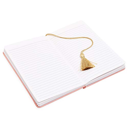 Wedding Planner Notebook with Gold Tassel Bookmark, I Said Yes (8.25 x 5.25 in, 96 Sheets)