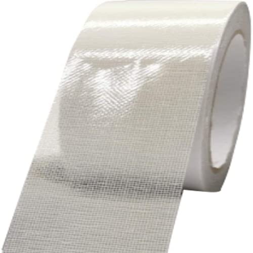 AMOGATO Double Sided Carpet Tape -Rug Grippers Tape for Area Rugs on Hardwood,Carpet Binding Tape Strong Adhesive and Removable,Ideal for Area Rugs or Delicate Hardwood Floors,2ins*22yds,White