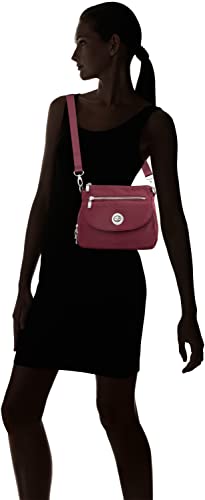Baggallini Womens calais crossbody bag, Dark Cherry, One Size US