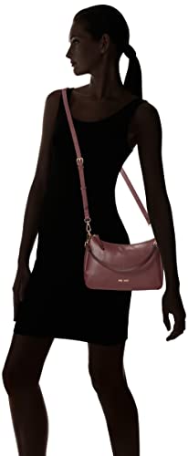 NINE WEST womens Rhea Shlder shoulder bag, Merlot, one size US