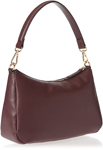 NINE WEST womens Rhea Shlder shoulder bag, Merlot, one size US