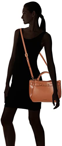NINE WEST ARIA Satchel, Saddle TAN