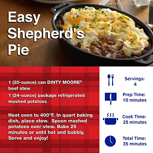 DINTY MOORE Beef Stew With Potatoes & Carrots, 20 Oz Can