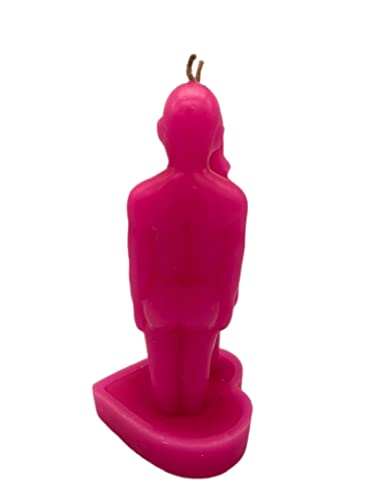 Pink – Face to Face Shape - Spellcasting Candle – Wicca - Hoodoo-by Natural Farms