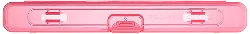 Fourth Option Carry Case, Portable Flatware Box Travel Tableware Storage Case Box, Utensil Case Flatware Storage Box for Cutlery Kit (Pink, Single) Holds ONLY Fourth Option Utensils, Sold Separately