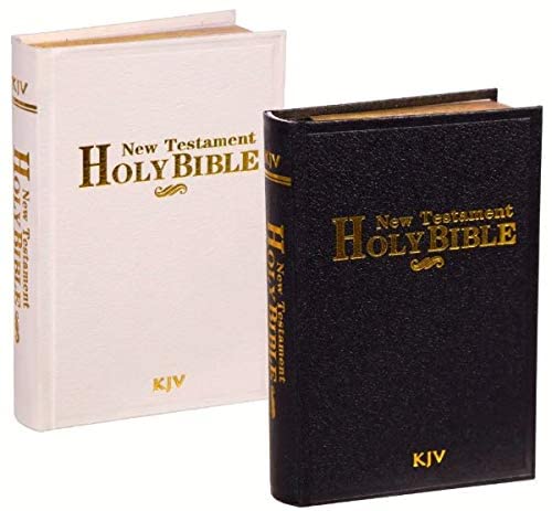 KJV Pocket Size Holy Bible Value Edition Leatherette Travel Size-Black
