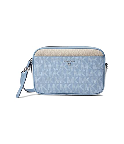 Michael Kors Jet Set Charm Large East/West Camera Crossbody Chambray Multi One Size