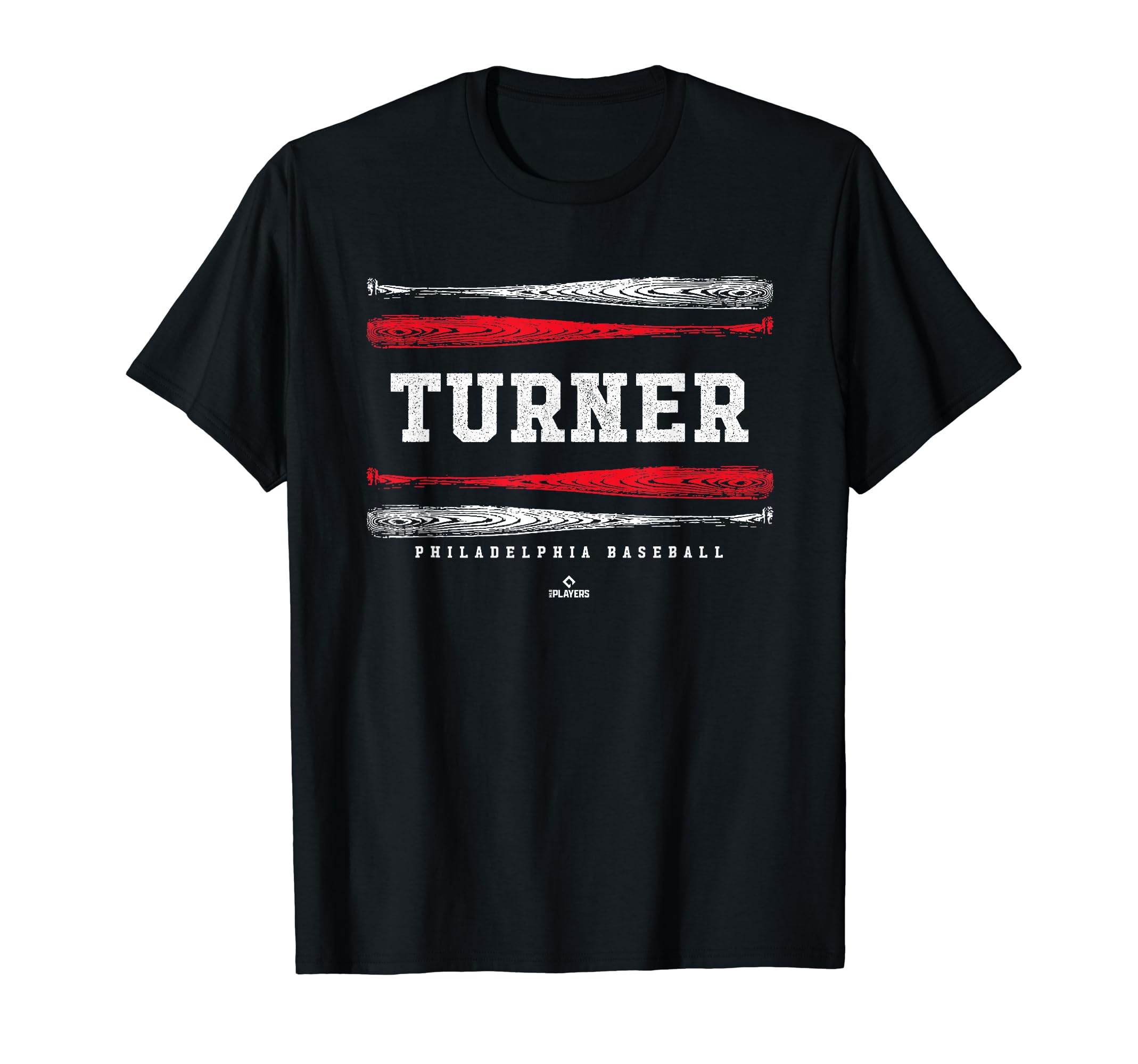 Vintage Baseball Bat Gameday Trea Turner Philadelphia MLBPA T-Shirt