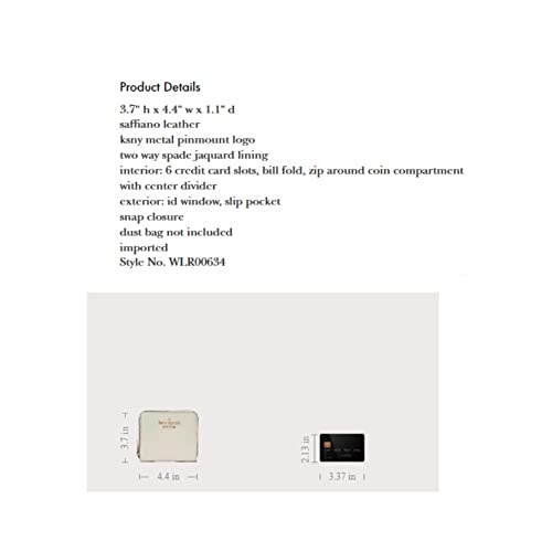 Kate Spade Staci Small Zip Around Wallet