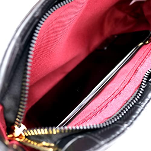 Retro Vintage Gold Chain Small Casual Party Clutch Purse Bag Cross Body (Neon-Yellow)
