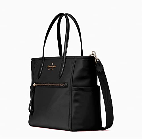 Kate Spade New York Chelsea Nylon Satchel (Black)