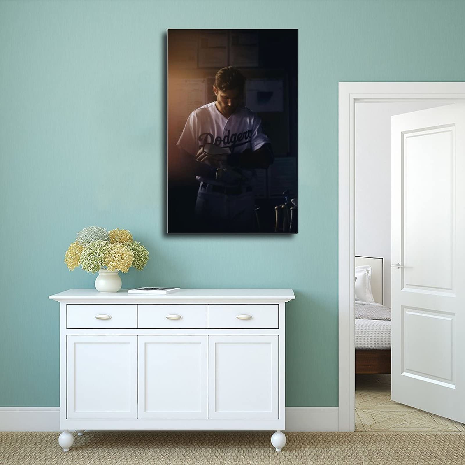 Trea Turner Baseball Player Poster7 Canvas Poster Bedroom Living Room Office Decoration Gifts Unframe: 12x18inch(30x45cm)