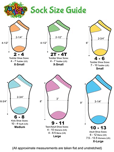 Bluey Boys Toddler 6 Pack Gripper Quarter Socks (X-Small (2T-4T), White)