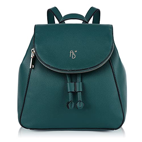 Angel Barcelo Backpack Purse for Women Fashion Backpack Purses PU Leather Daypacks Shoulder Bag Satchel Purse Green