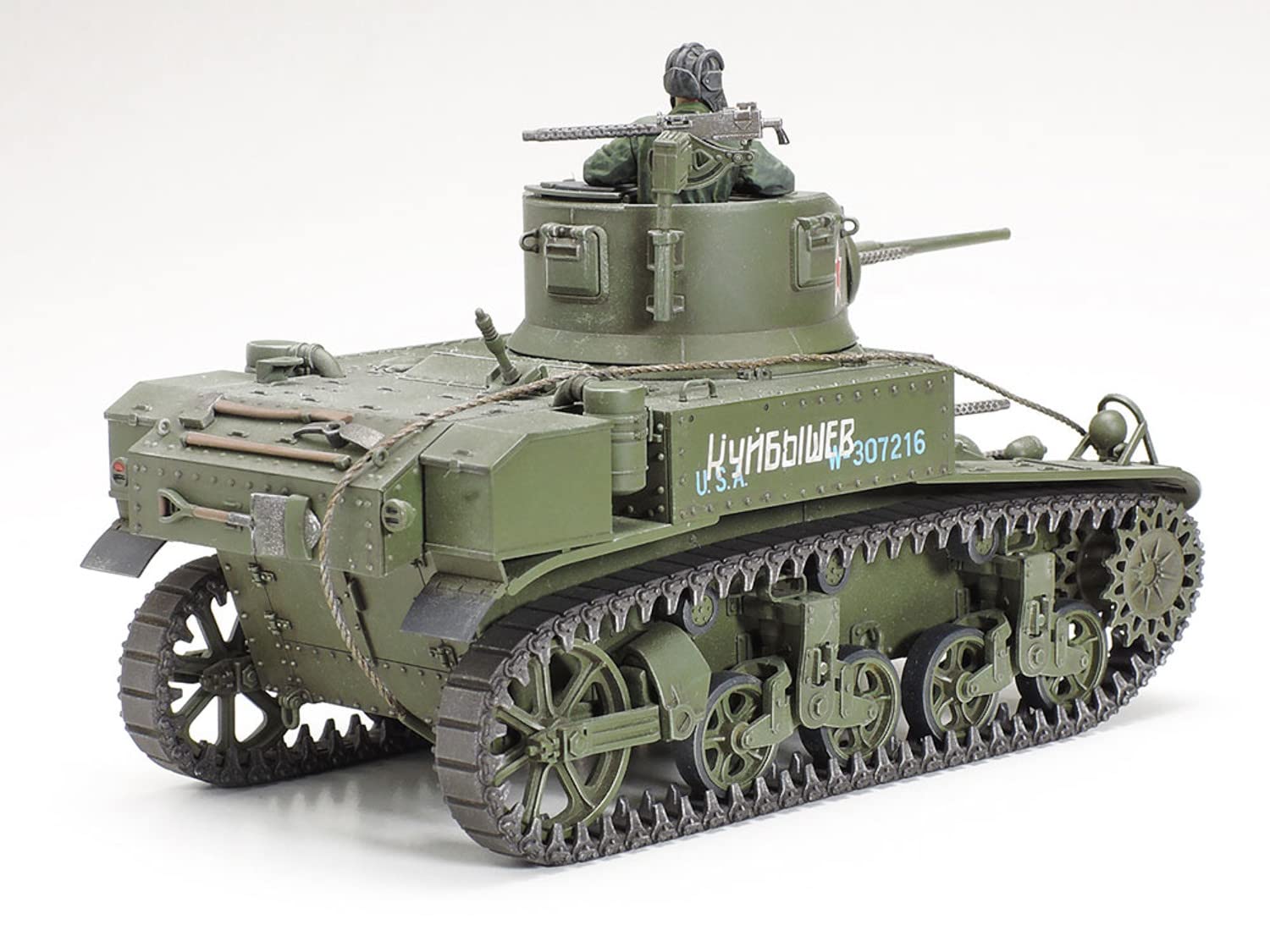 TAMIYA 35360 1/35 US Light Tank M3 Stuart Plastic Model Kit