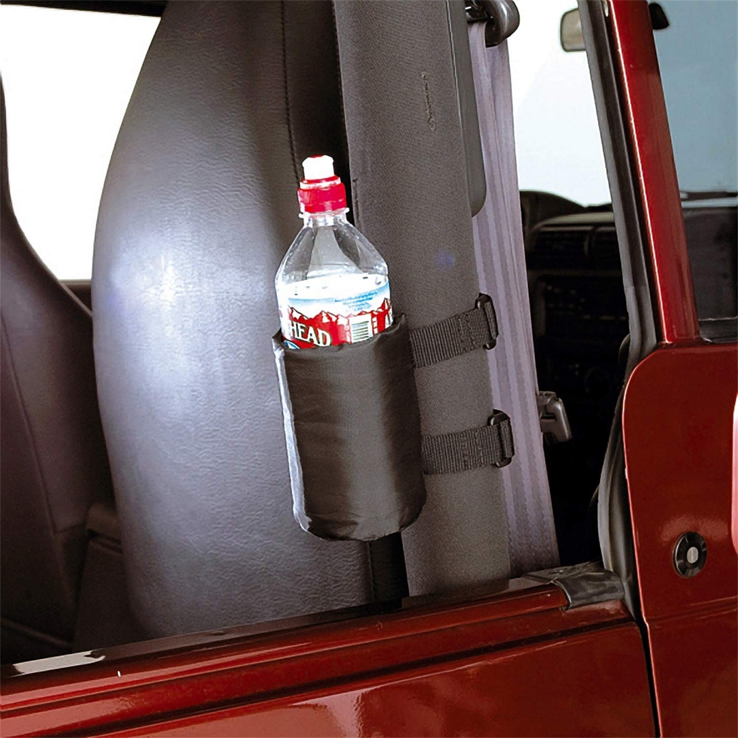 Rugged Ridge 12101.51 Sport Bar Drink Holder, Pair; 55-18 Jeep CJ/Wrangler YJ/TJ/JK