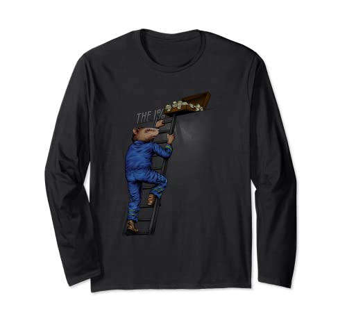 Career Ladder Rat Race Long Sleeve T-Shirt