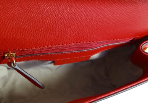 Micharl Kors Crimson Saffiano Leather Jet Set Ava Extra Small XS Crossbody