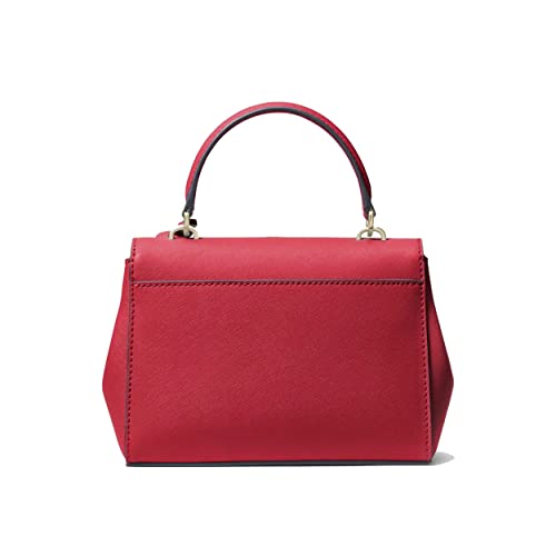 Micharl Kors Crimson Saffiano Leather Jet Set Ava Extra Small XS Crossbody