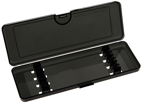 Fourth Option Carry Case, Portable Flatware Box Travel Tableware Storage Case Box, Utensil Case Flatware Storage Box for Cutlery Kit (Black, Family) Holds ONLY Fourth Option Utensils, Sold Separately