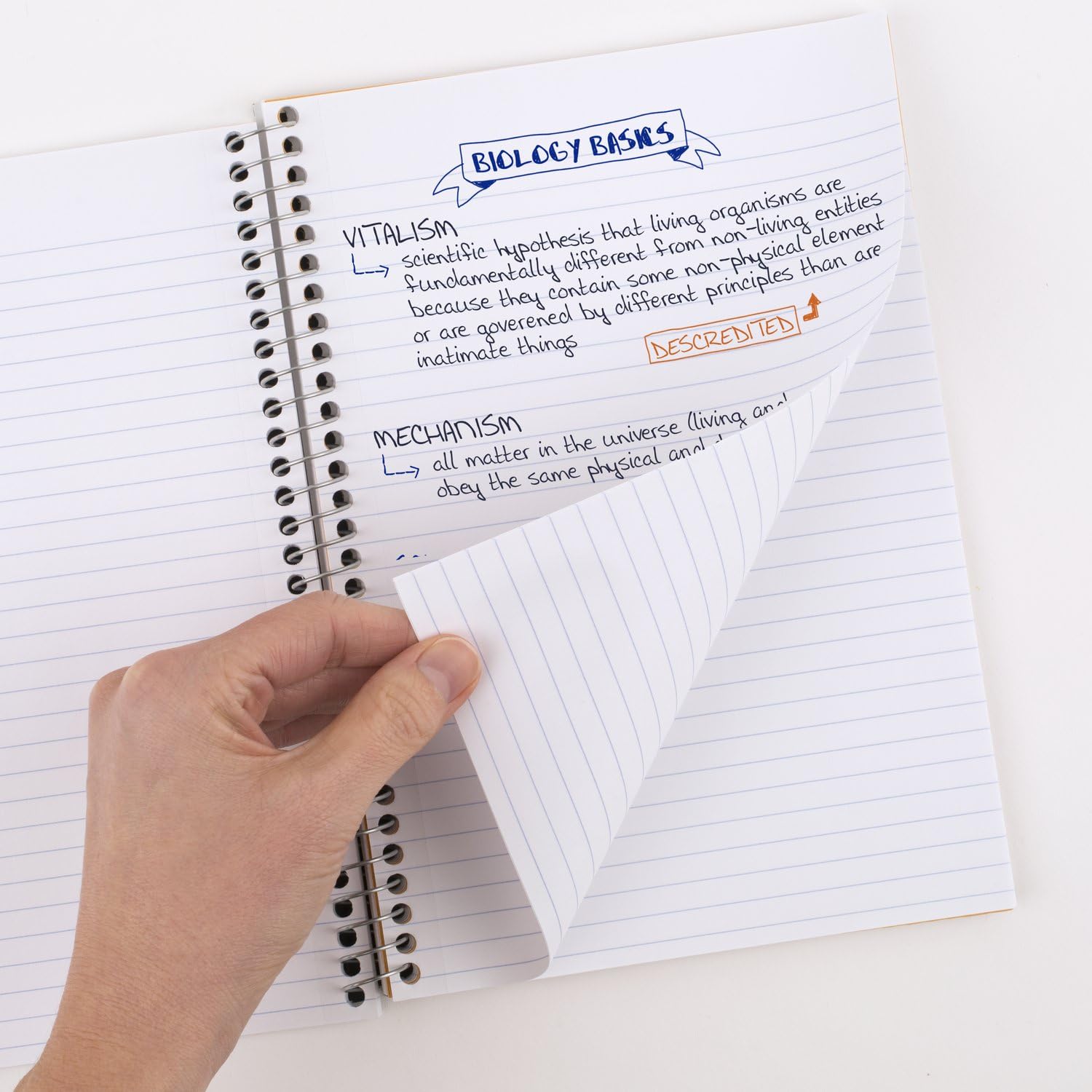 Five Star Small Spiral Notebook, 2-Subject, College Ruled Paper, 9-1/2" x 6", 100 Sheets, Amethyst Purple (840004CF1)
