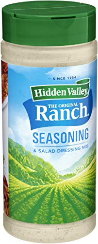 Hidden Valley Ranch Seasoning, Ranch Dressing Dry Mix for Salad Dressing, Gluten Free Salad Dressing, 8 Ounces