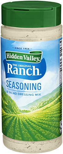 Hidden Valley Ranch Seasoning, Ranch Dressing Dry Mix for Salad Dressing, Gluten Free Salad Dressing, 8 Ounces
