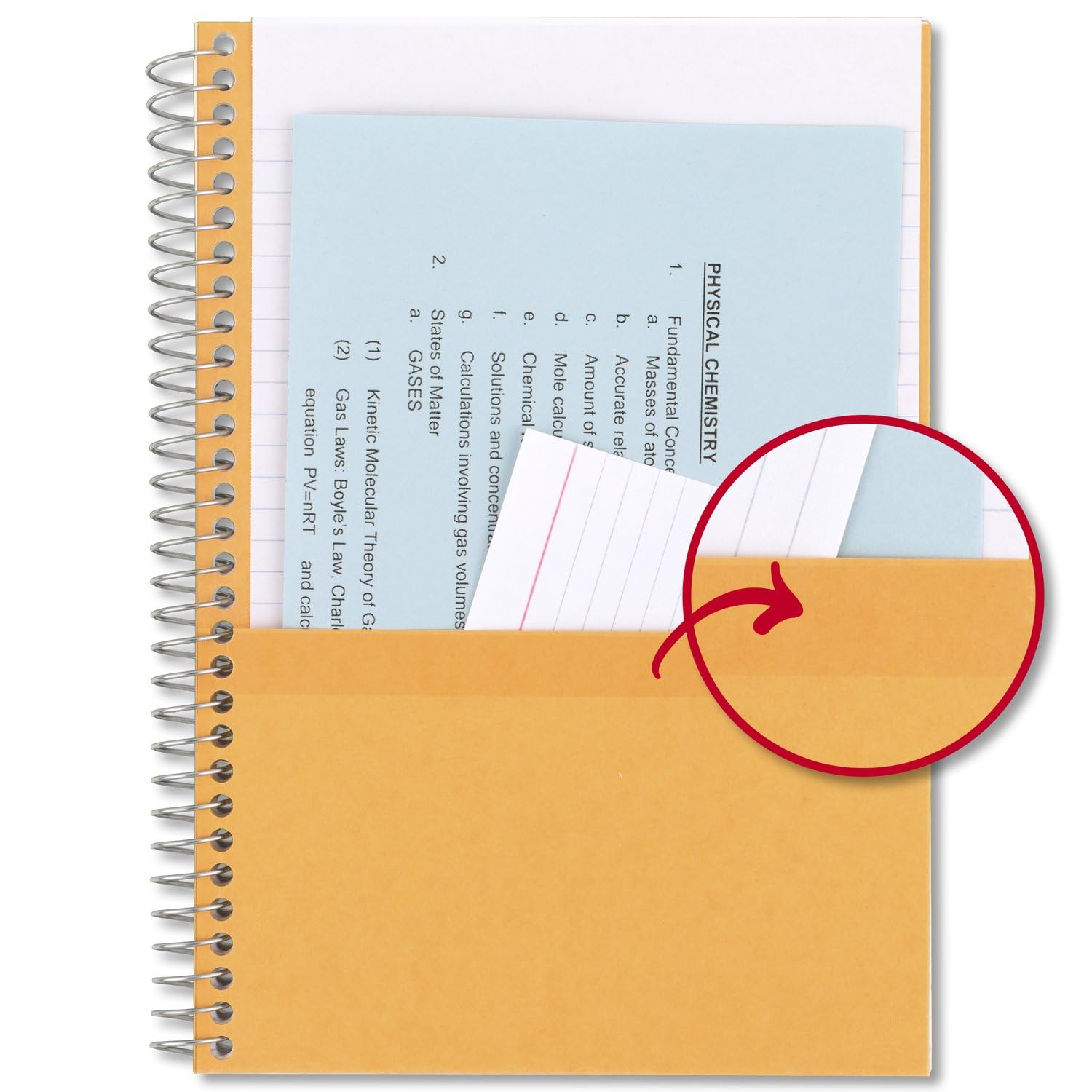 Five Star Small Spiral Notebook, 2-Subject, College Ruled Paper, 9-1/2" x 6", 100 Sheets, Amethyst Purple (840004CF1)