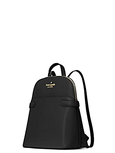 Kate Spade New York Staci Dome Saffiano Leather Medium Backpack Black