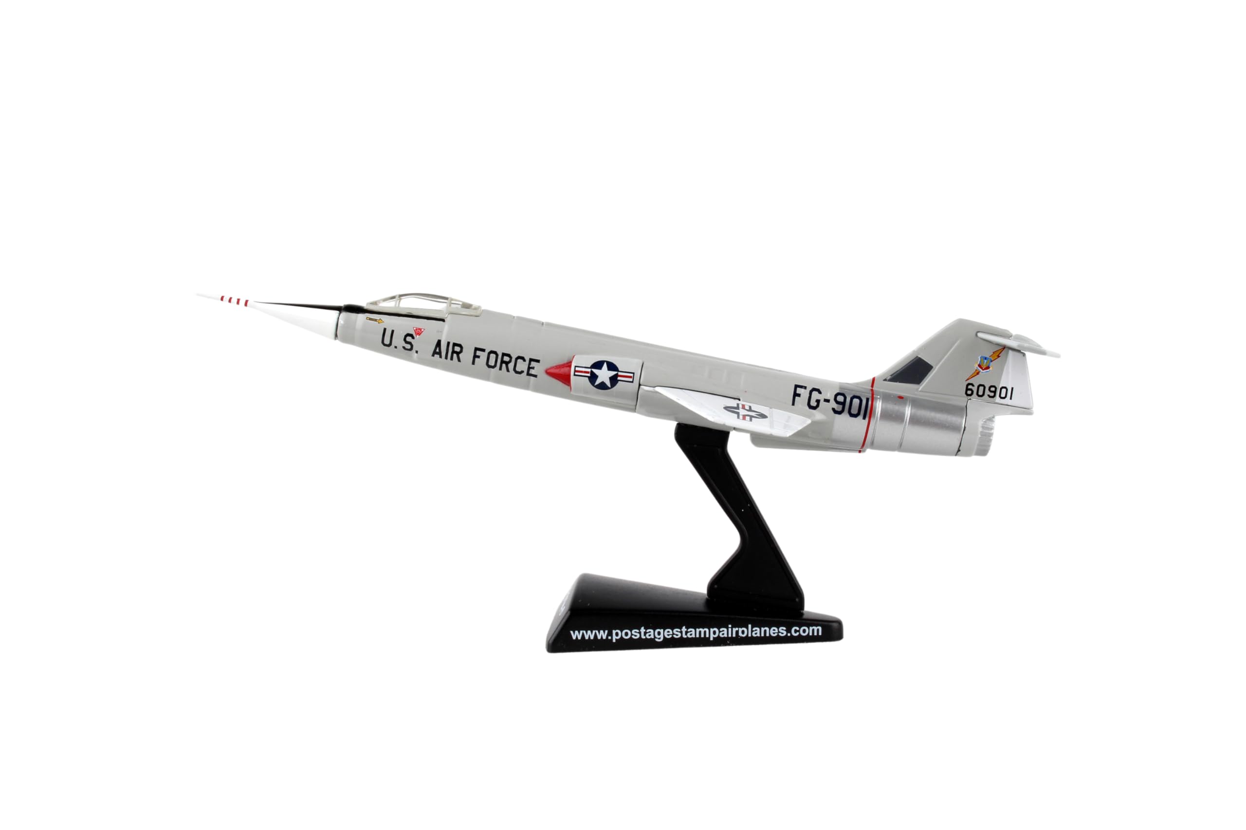 Daron Postage Stamp PS5377-3 F-104 Starfighter 479th Tactical Fighter Wing 1/120 PS5377-3 , Brown