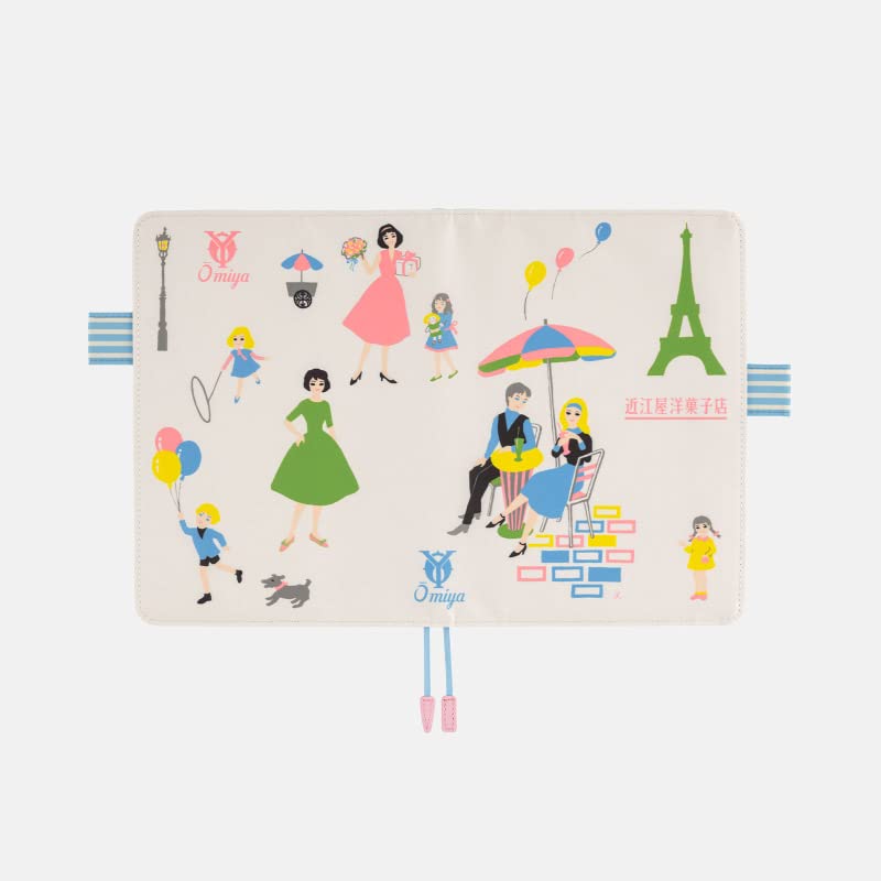 Hobonichi Techo Cousin Cover [A5 Cover Only] Omiya Yogashiten: Shall we have some tea?