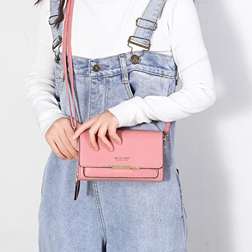 Weilan Small Crossbody Bag for Women,Cell Phone Purse Women's Shoulder Handbags Wallet Purse with Credit Card Slots