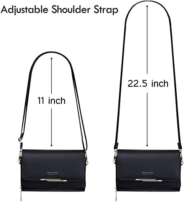 Weilan Small Crossbody Bag for Women,Cell Phone Purse Women's Shoulder Handbags Wallet Purse with Credit Card Slots